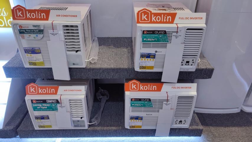 KOLIN WINDOW TYPE INVERTER AIR CONDITIONER KAG75WCINV KAG100WCINV ...