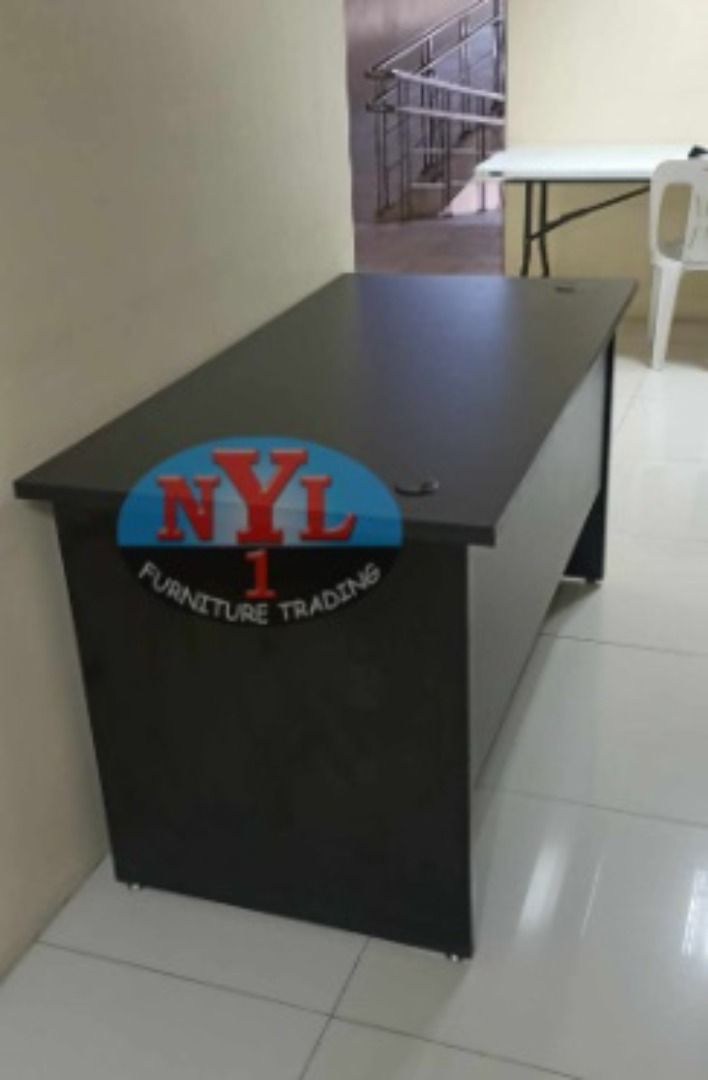 Laminated Office Table with Modesty, Furniture & Home Living, Office ...