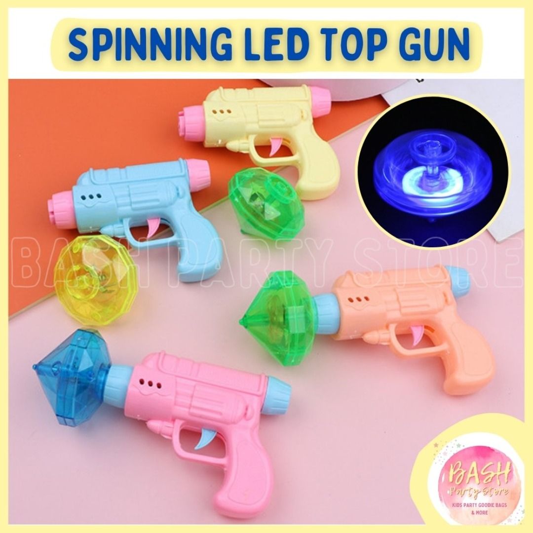LED Light Spinning Top Gun Toy | Children Day | Door Gifts | Event ...