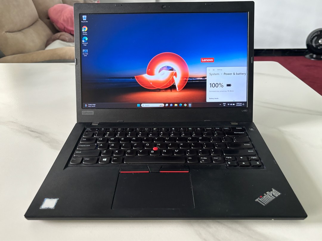 LENOVO ThinkPad Business Laptop Processor intel 8th Gen i5 Storage NVMe ...