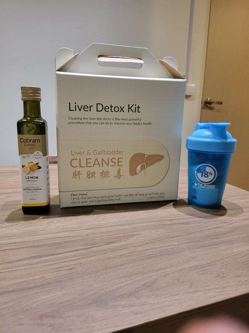 Liver and Gallbladder cleanse kit, Health & Nutrition, Health ...