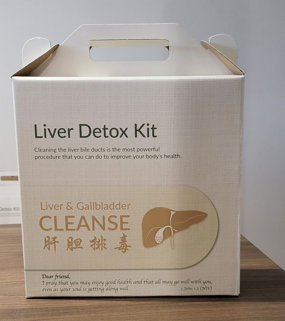 Liver and Gallbladder cleanse kit, Health & Nutrition, Health ...