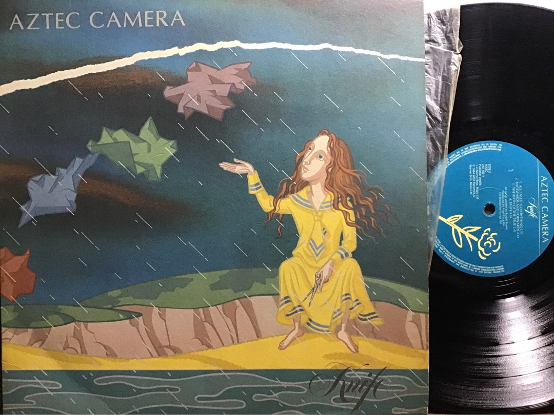 LP Aztec Camera - Knife OOP VINYL RECORD Anubis Piring Hitam 80s Rock, Hobbies & Toys, Music ...