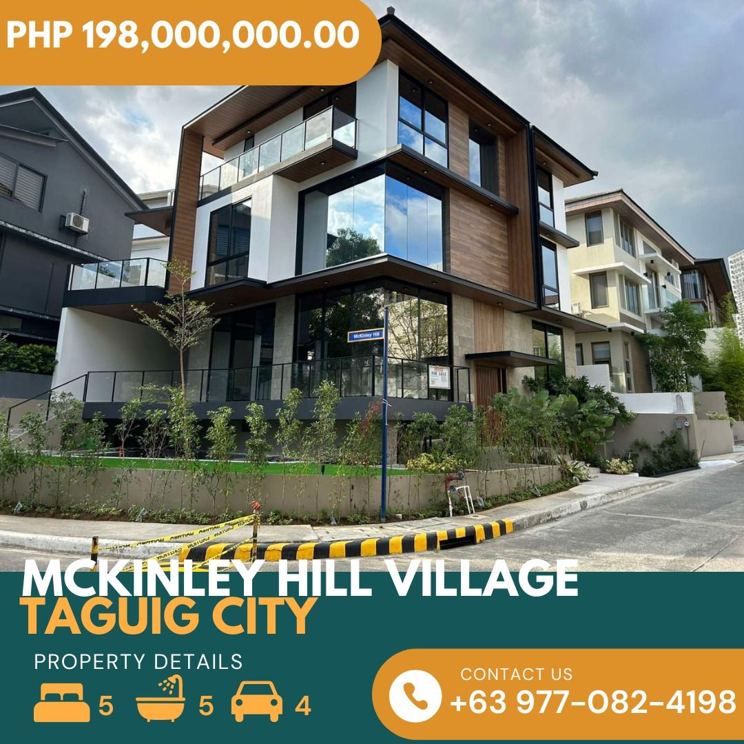 Mckinley Hill Village Brand New house and Lot, Property, For Sale ...