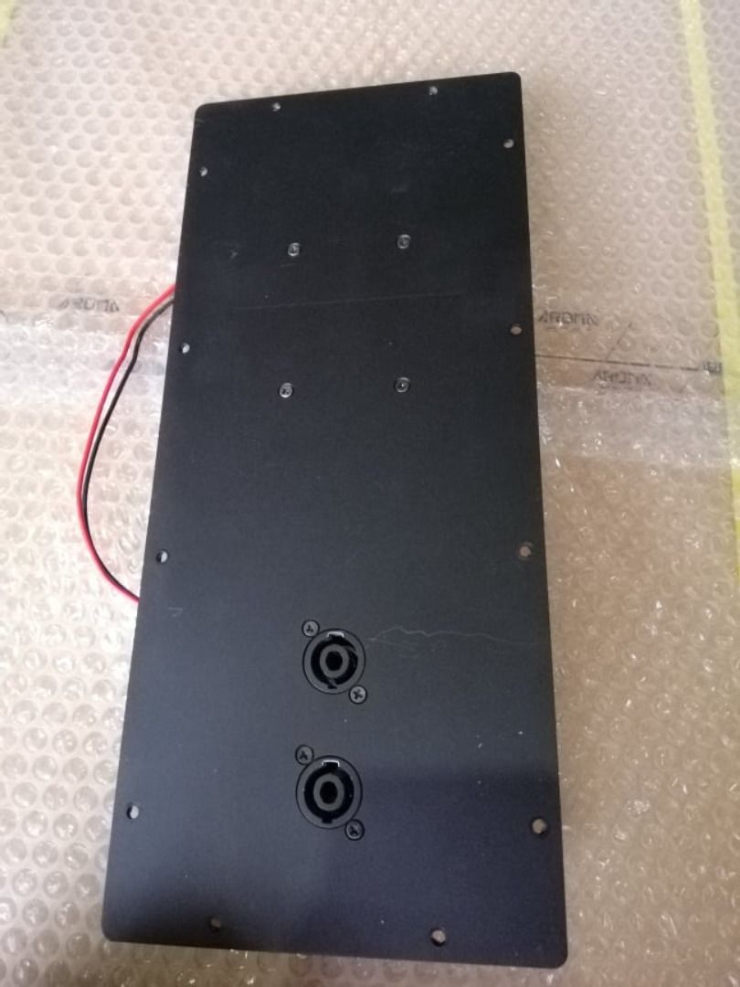 Metal Plate Terminal Speaker with Two Way Dividing Network 12" and 15 ...