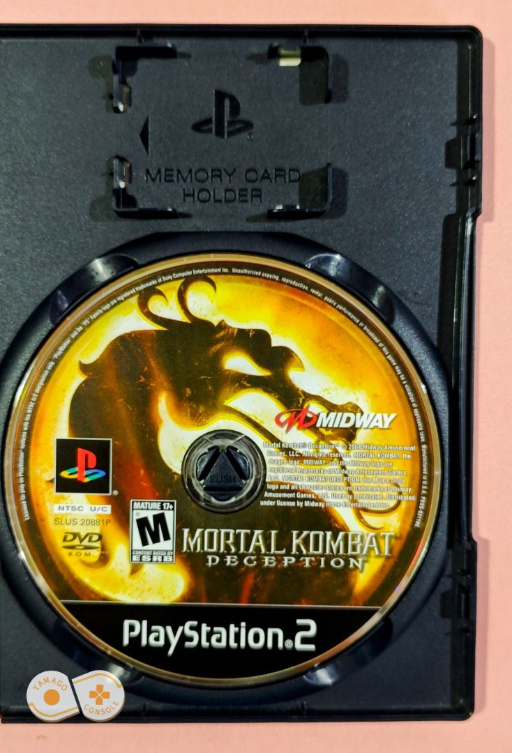 Mortal Kombat Deception - [PS2 Game] [NTSC - ENGLISH Language], Video ...
