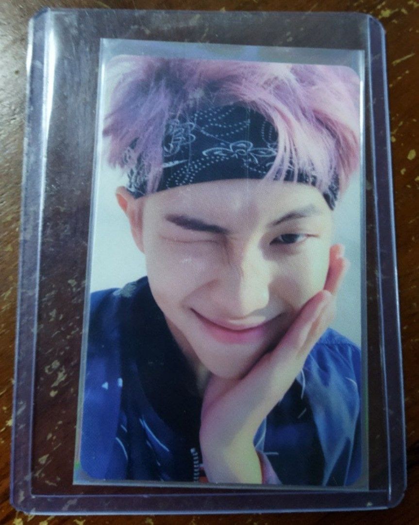 NAMJOON YNWA PHOTOCARD, Hobbies & Toys, Collectibles & Memorabilia, K ...