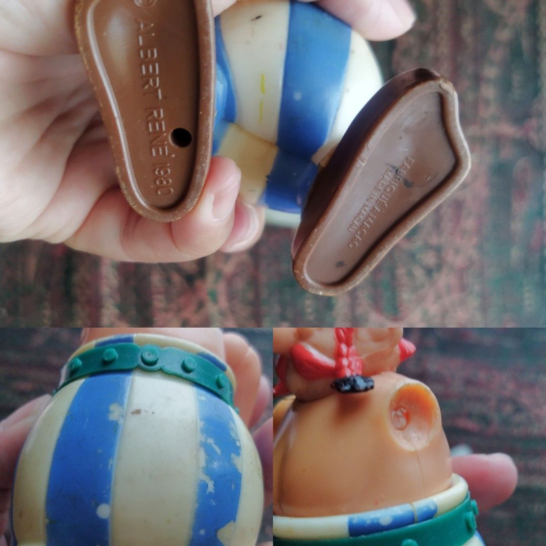 Obelix & idefix figure, Toys & Collectibles, Mainan di Carousell