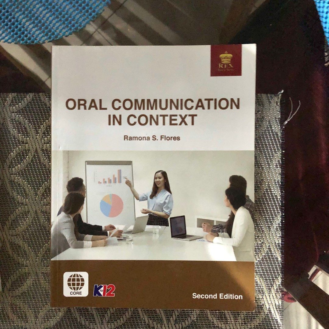 Oral Communication In Context - Flores - Rex book store, Hobbies & Toys ...