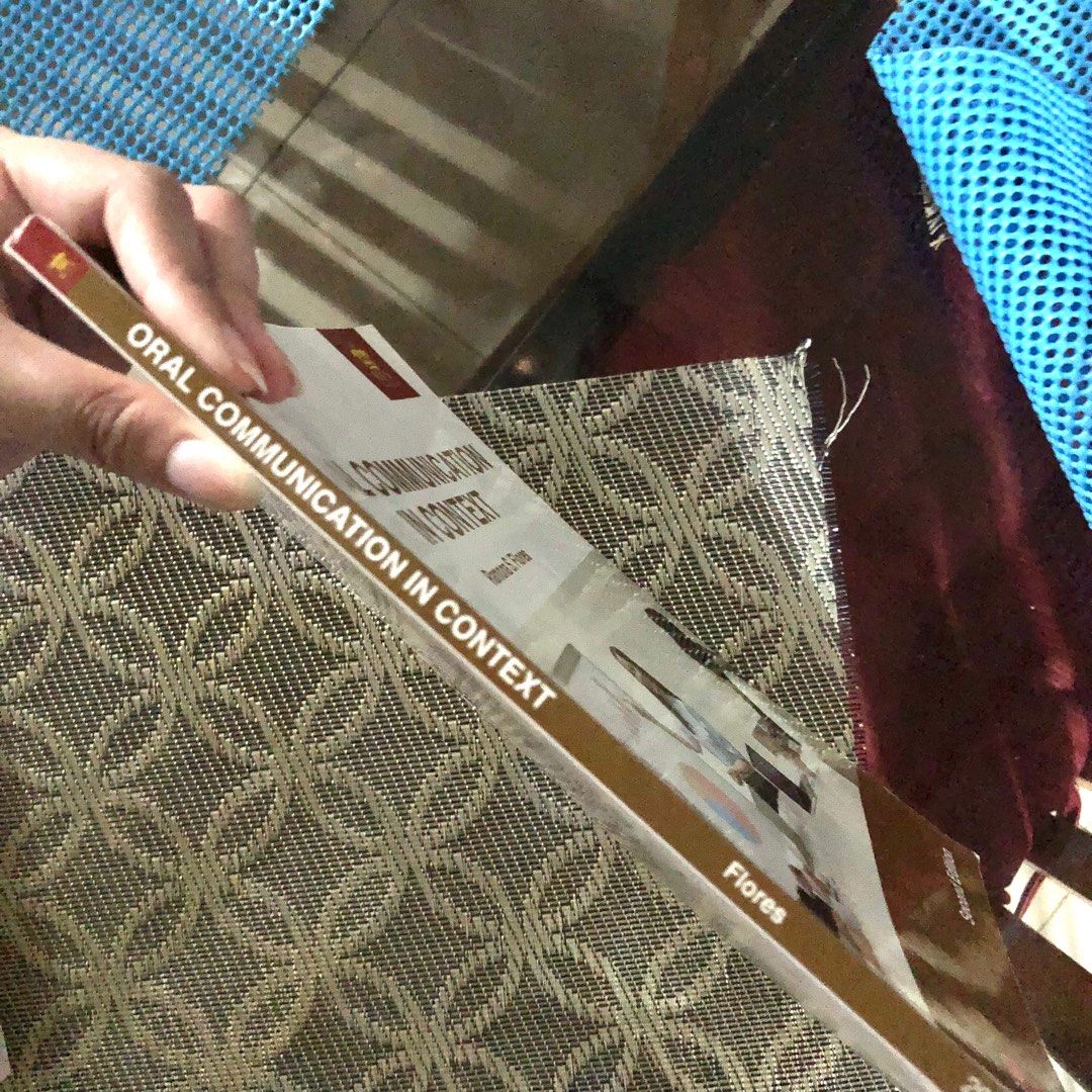 Oral Communication In Context - Flores - Rex book store, Hobbies & Toys ...