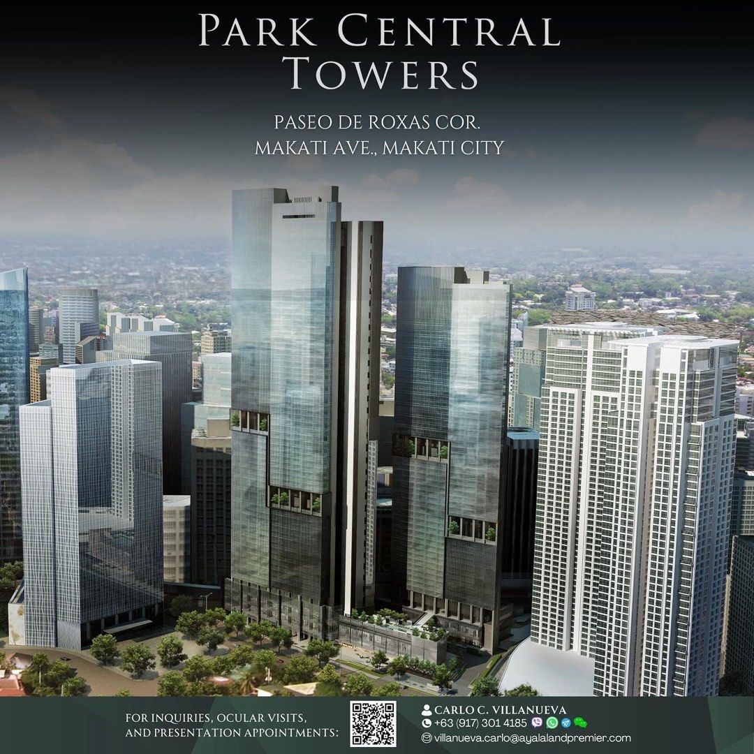 Park Central Towers, Makati (Ayala Land Premier) Ultra Luxury Condo, Property, For Sale ...