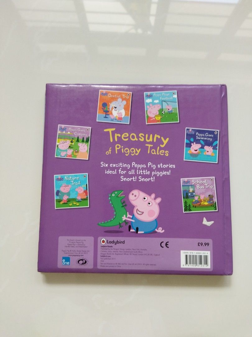 Peppa pig story books / Treasury of piggy tales, Hobbies & Toys, Books ...