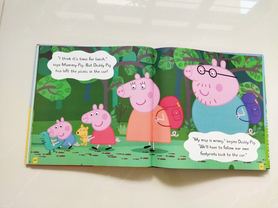 Peppa pig story books / Treasury of piggy tales, Hobbies & Toys, Books ...