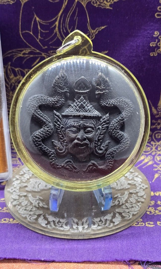 Phra boromkhru lersi phrommunee (5 takruts insert below) Ck maha ...