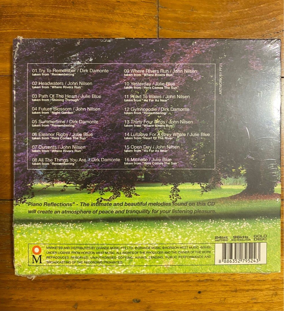 Piano Reflections ( CD ), Hobbies & Toys, Music & Media, CDs & DVDs on Carousell