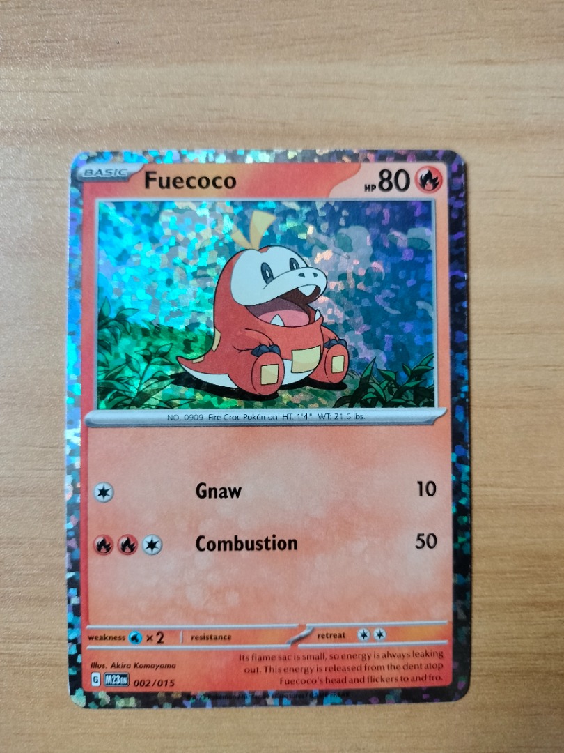 Pokemon Card Fuecoco 062/015, Hobbies & Toys, Toys & Games on Carousell