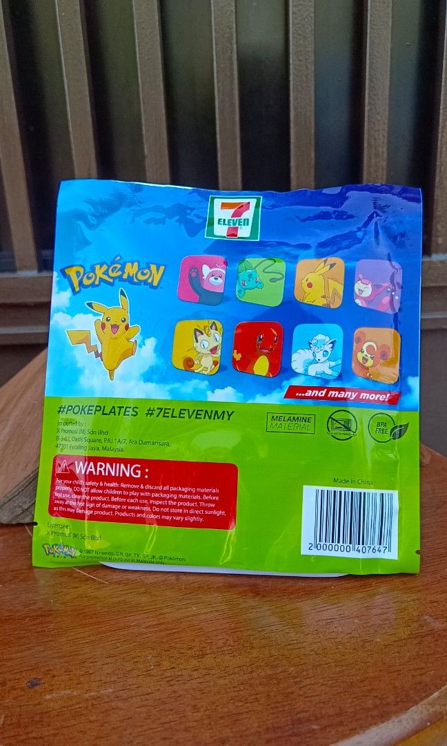 Pokemon plate PokeBall 7 eleven, Hobbies & Toys, Collectibles ...