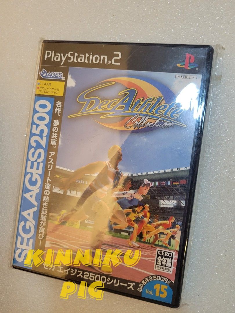 Ps2 Sega Ages 2500 DecAthlete Collection, 電子遊戲, 電子遊戲, PlayStation ...