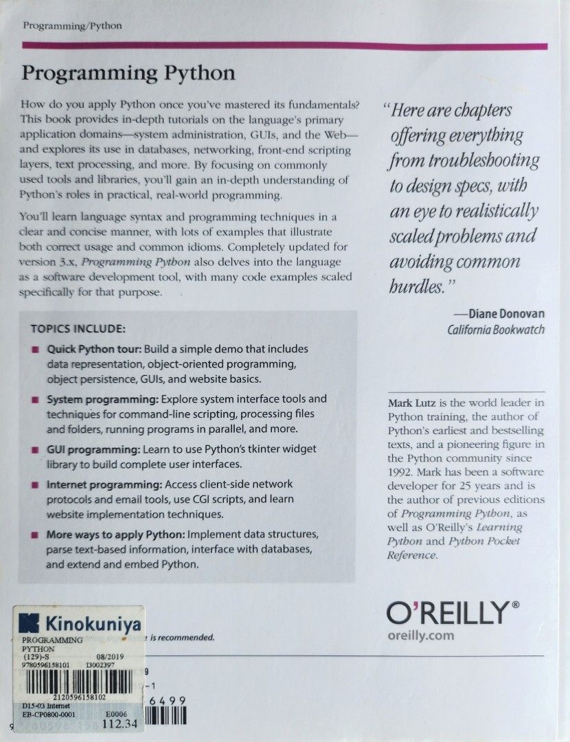 Python, Hobbies & Toys, Books & Magazines, Textbooks on Carousell