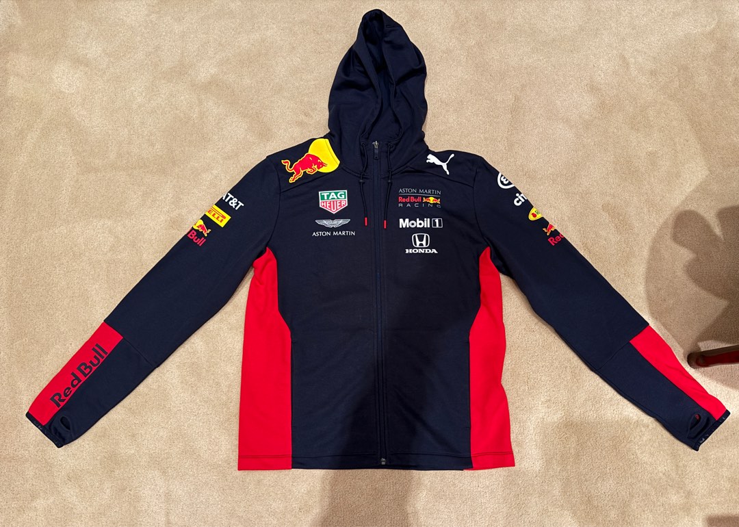 Red Bull F1 Racing 2020 Team Official Hoodie Sweat Jacket 紅牛一級方程式2020車隊 ...