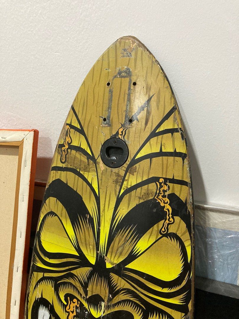 SANTA CRUZ BIG WAVE TIKI SURFBOARD, Sports Equipment, Sports & Games ...