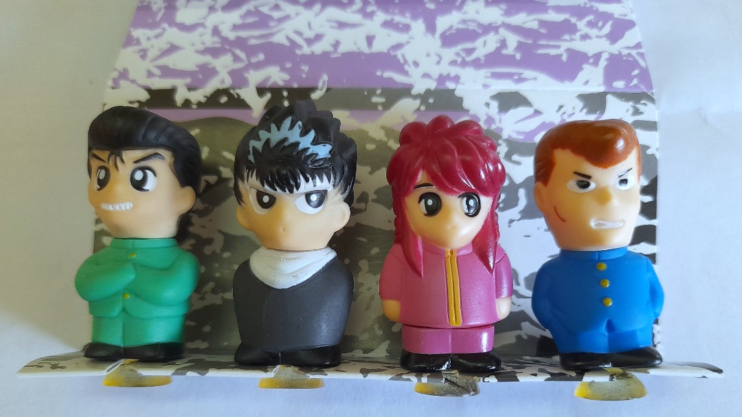 (SET of 4) Yu Yu Hakusho Mini Figure Set [Ghost Fighter/Yusuke Urameshi ...