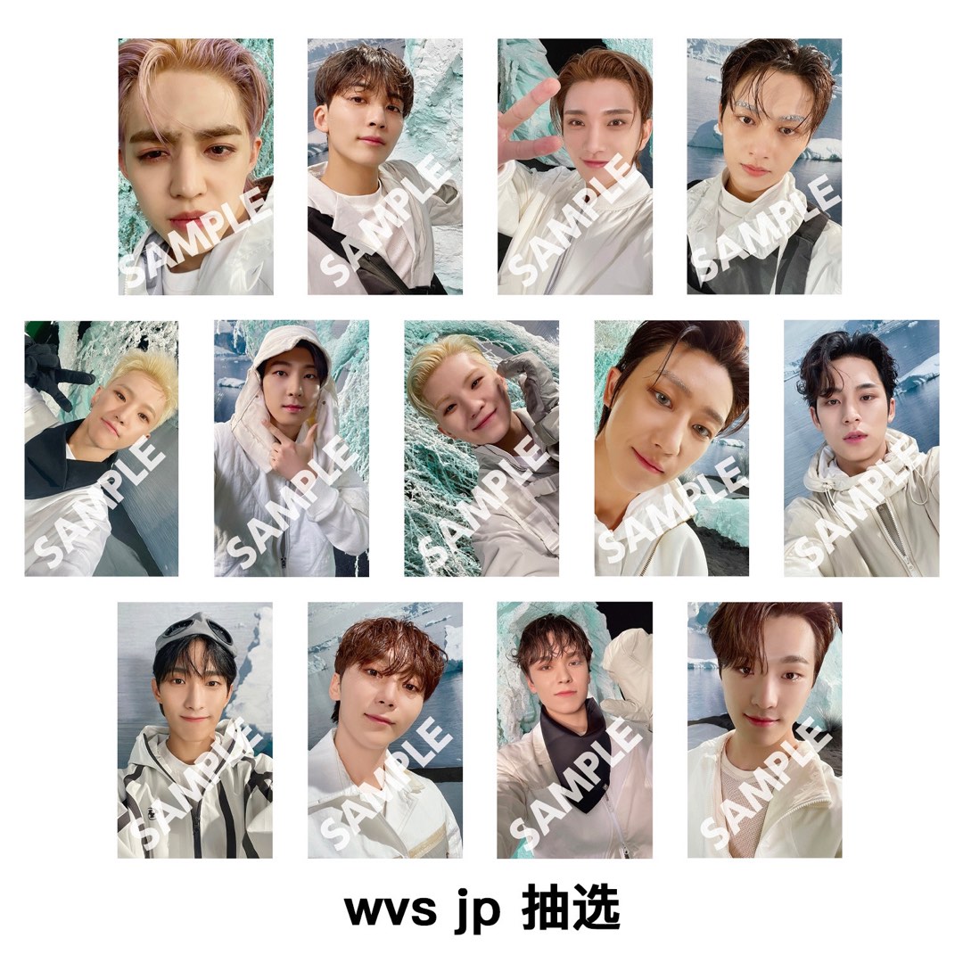 SEVENTEEN SVT SECTOR 17 HMV UMS WVS JP TOWER RECORDS LUCKYDRAW PHOTOCARD PC, Hobbies & Toys ...