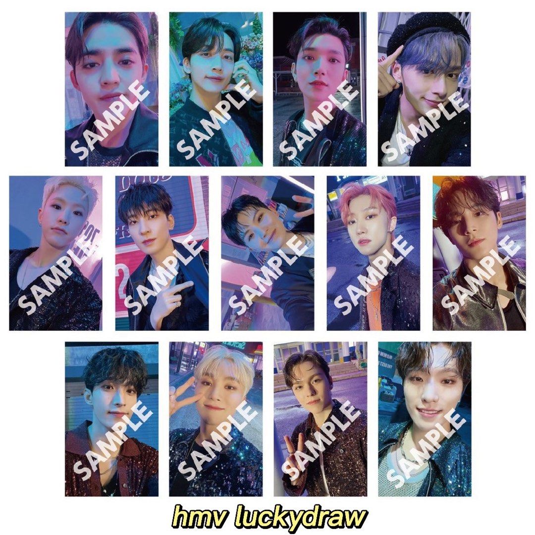 SEVENTEEN SVT SECTOR 17 HMV UMS WVS JP TOWER RECORDS LUCKYDRAW ...