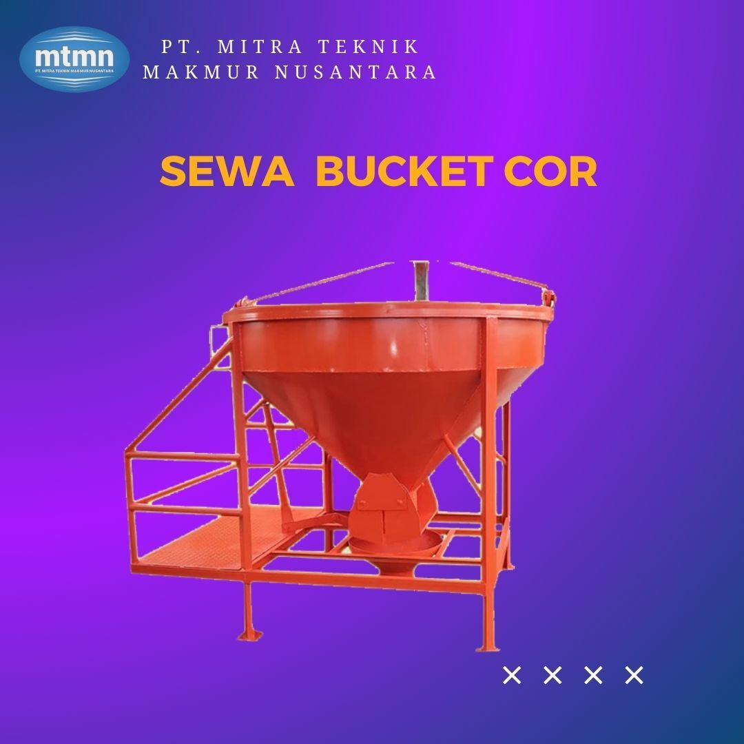SEWA CONCRETE BUCKET COR BETON 800 - 1000 LITER ( 0.8 - 1 Kubik ) HARGA ...