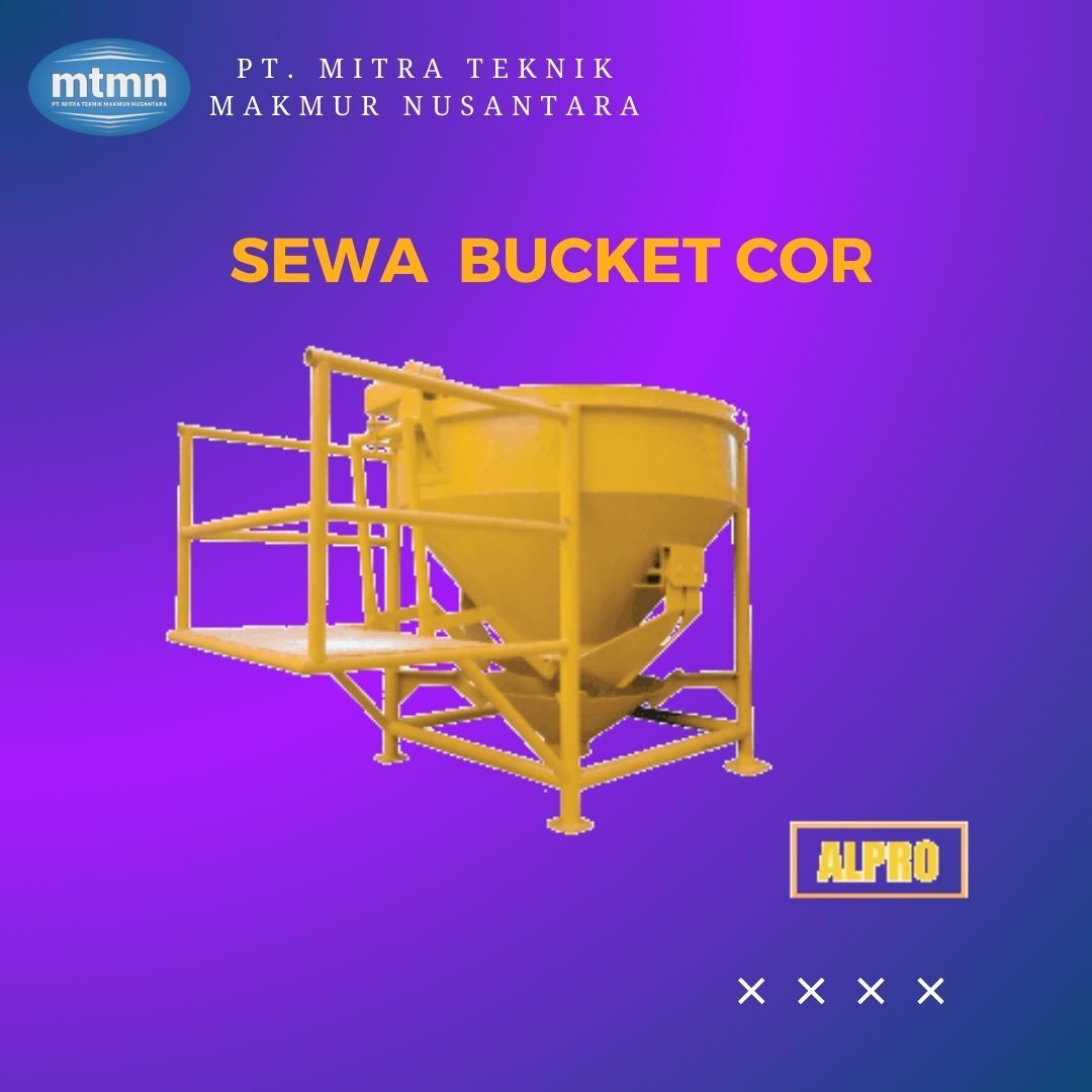 SEWA CONCRETE BUCKET COR BETON 800 - 1000 LITER ( 0.8 - 1 Kubik ) HARGA ...
