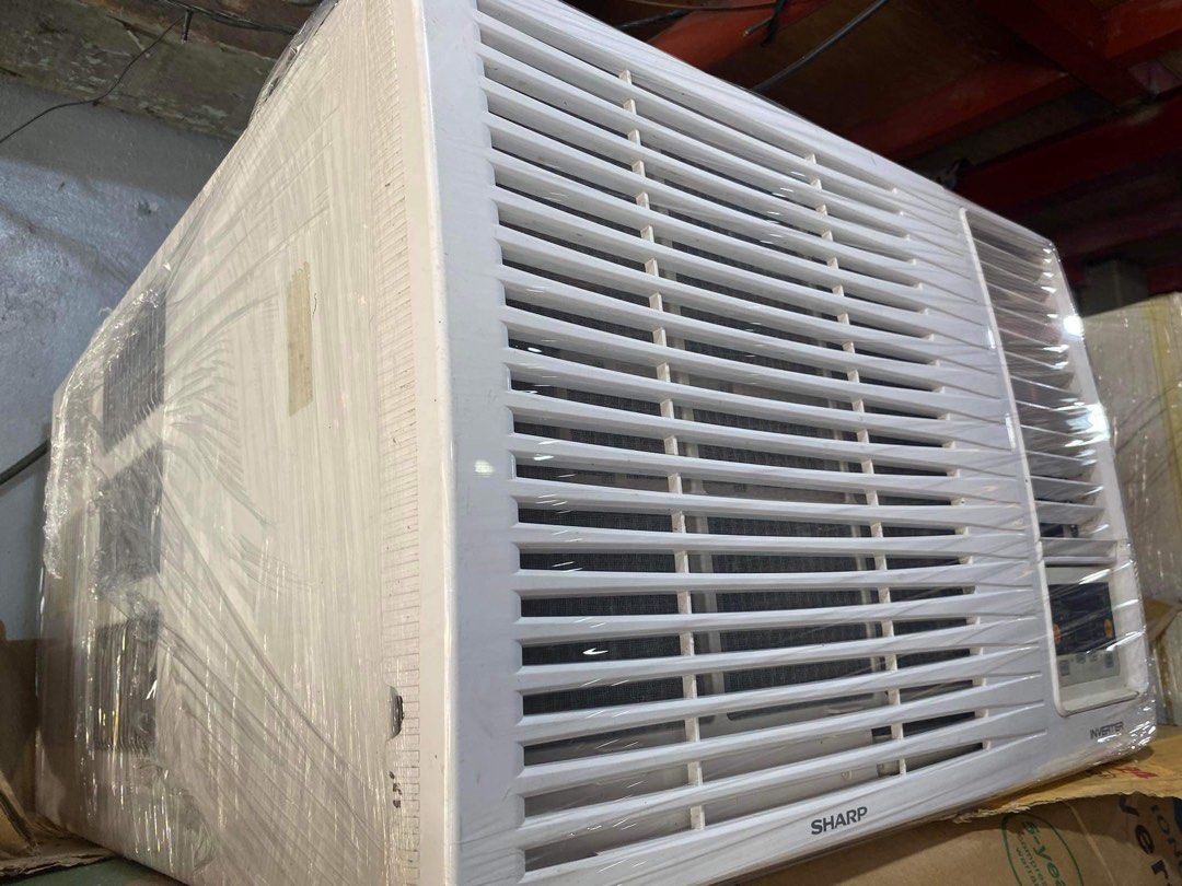 Sharp 1.5hp window type aircon inverter, TV & Home Appliances, Air ...