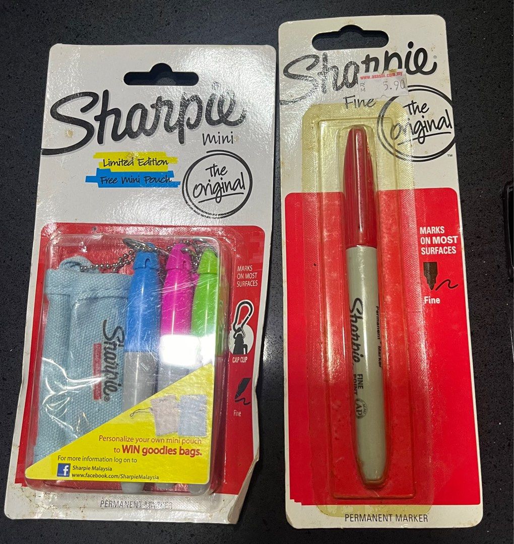 Sharpie Permanent Markers, Hobbies & Toys, Stationery & Craft ...