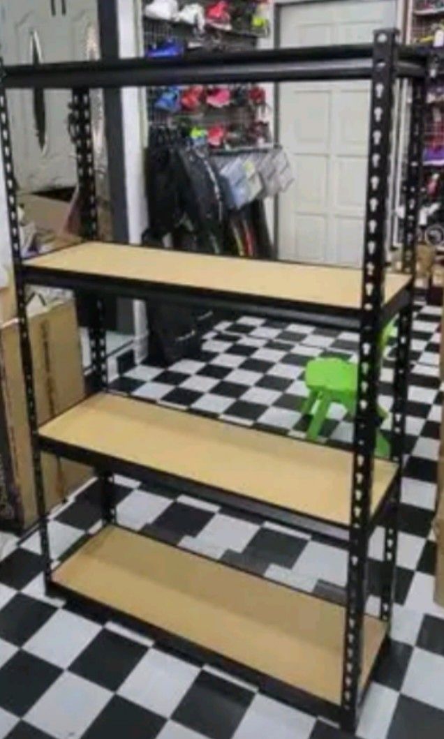 Shelves rack BESI rack besi 4, Furniture & Home Living, Furniture ...