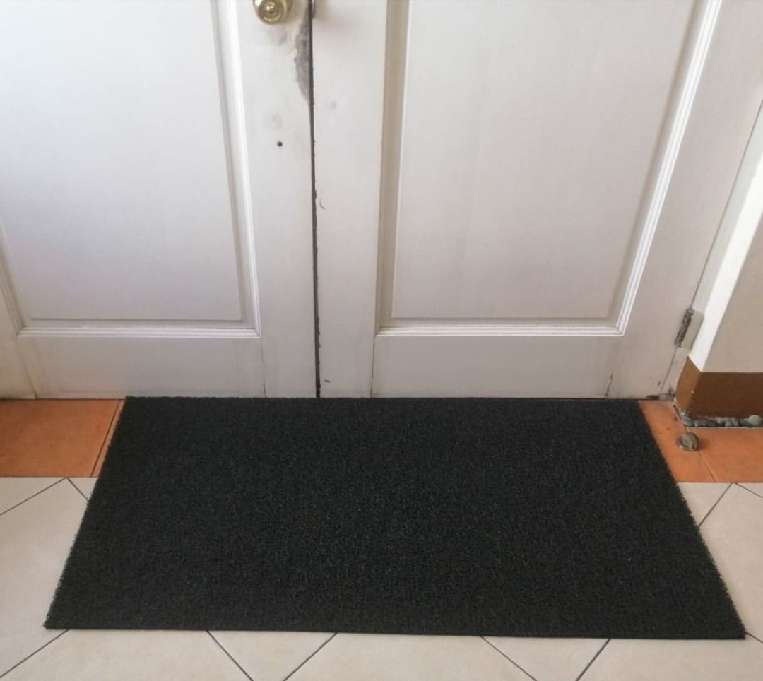 Soft Rubber Matting Loop Spaghetti Anti Slip (Black) 40cm x 60cm ...