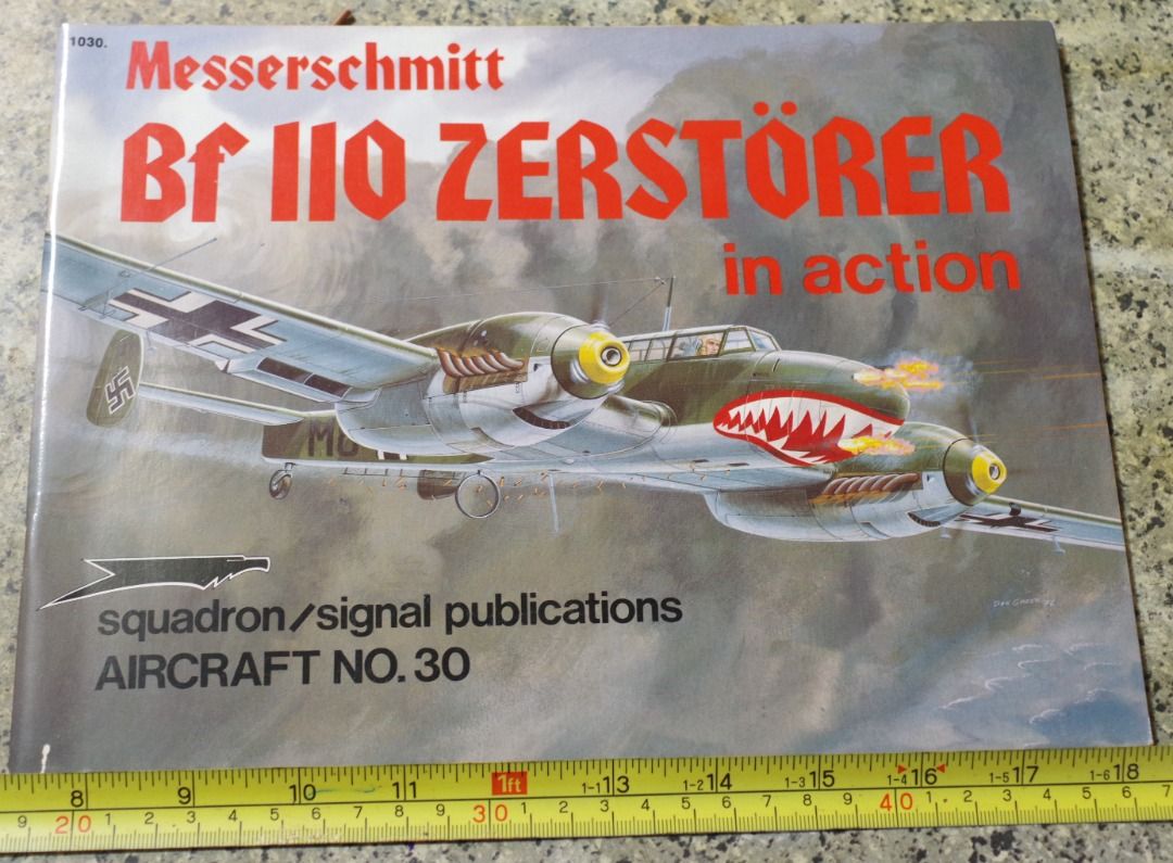 二手-Squadron/Signal Publications-1030-Messerschmitt- Bf 110- Zerstörer ...