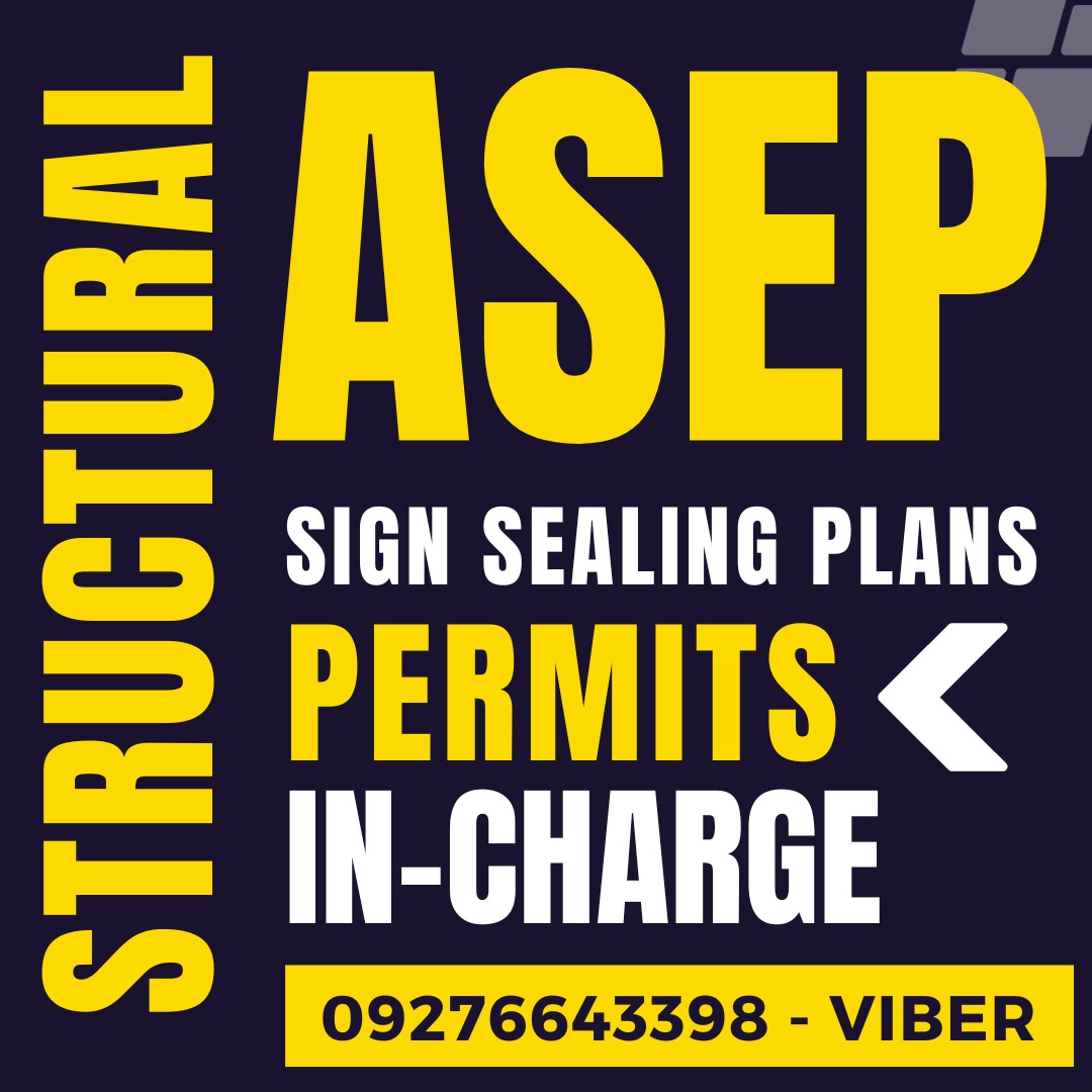 Structural Engineer ASEP Member / Civil Engineer Sign Seal Plans ...