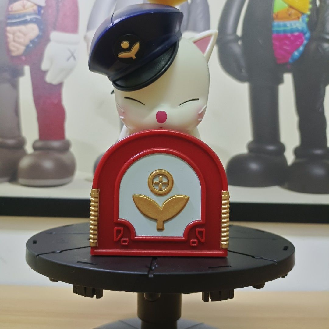 TAITO FINAL FANTASY XIV MOOGLE LETTER BOX PROJECTION CLOCK, Hobbies ...