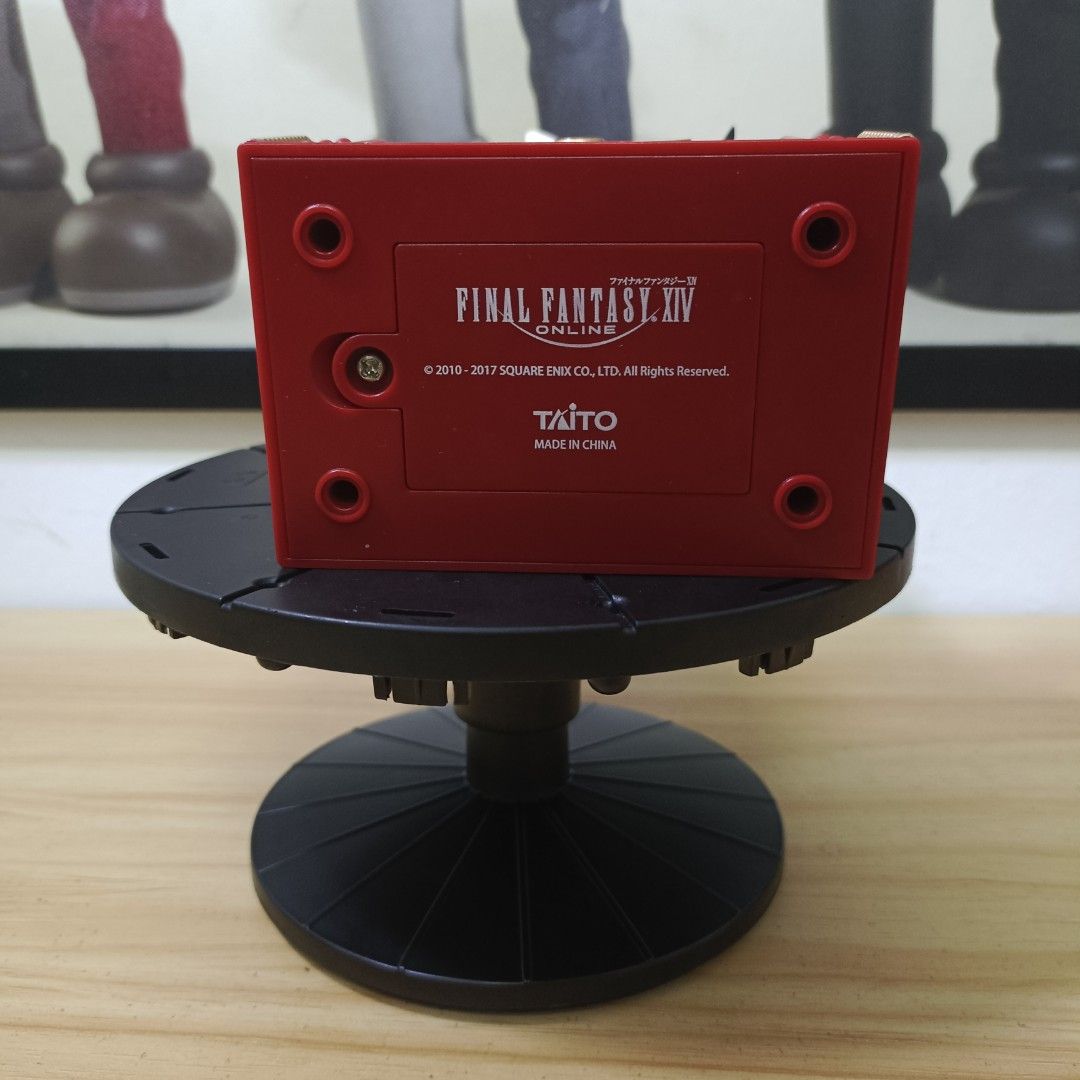 TAITO FINAL FANTASY XIV MOOGLE LETTER BOX PROJECTION CLOCK, Hobbies ...