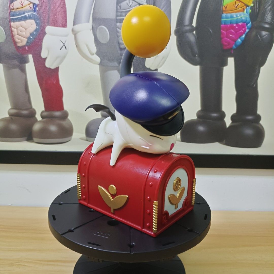 TAITO FINAL FANTASY XIV MOOGLE LETTER BOX PROJECTION CLOCK, Hobbies ...