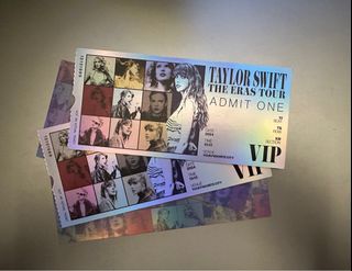 Taylor Swift The Eras Tour VIP Box (with 2024 version VIP ticket ...