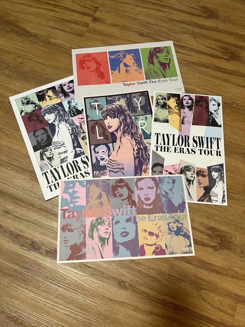 Taylor Swift The Eras Tour VIP Merch Posters, Hobbies & Toys ...