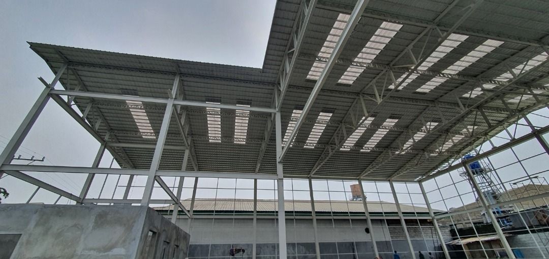 UPVC Skylight Thermoplastic Roof, Commercial & Industrial, Construction ...