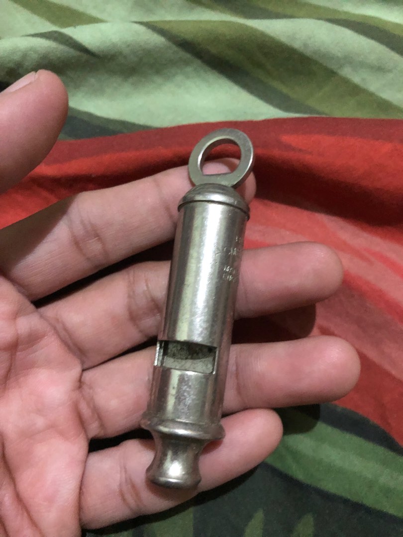 Vintage metal pipe whistle, Hobbies & Toys, Memorabilia & Collectibles ...