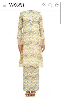She Dazzle Ramona kurung / Baju raya 2024, Women's Fashion, Muslimah ...