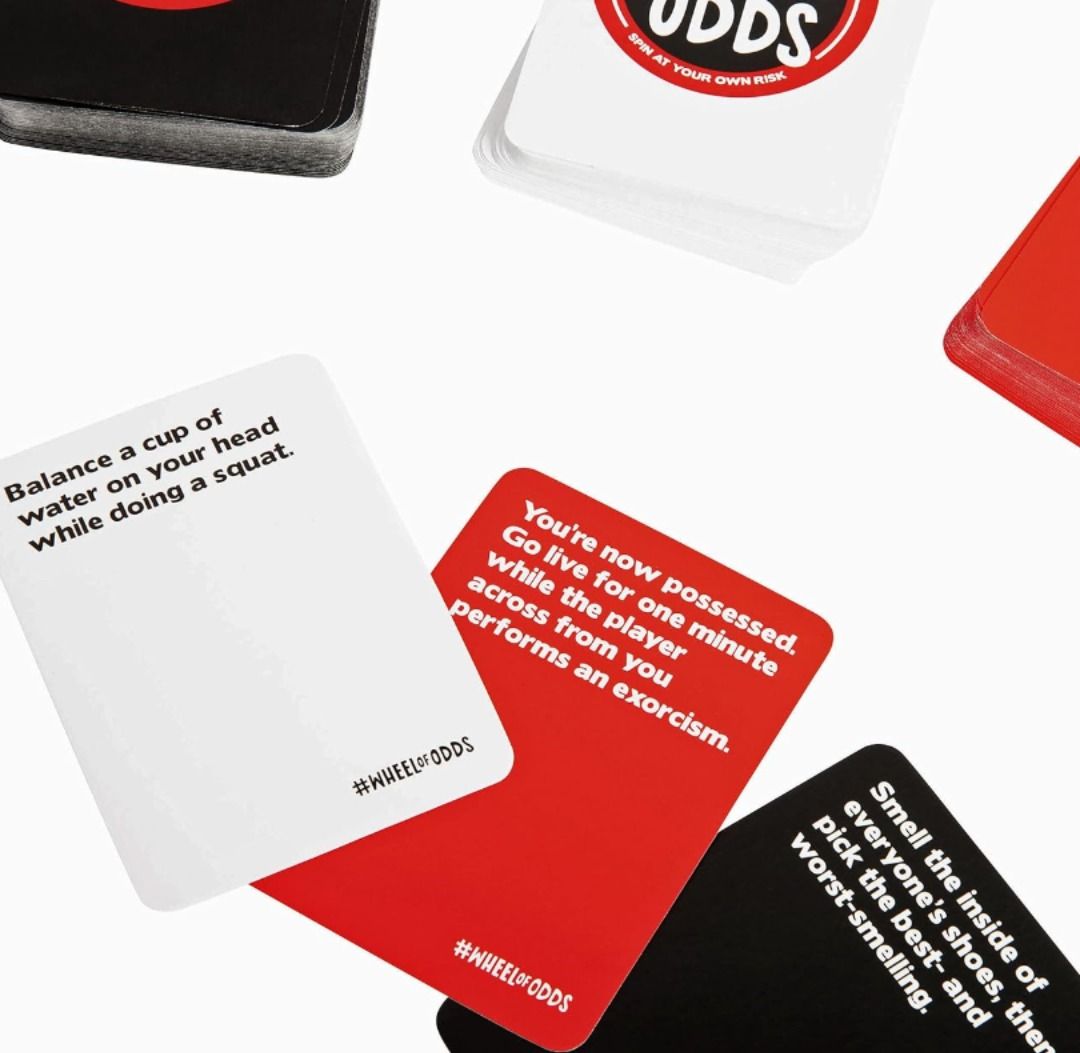 Wheel of Odds - The Truth or Dare Party Game, Hobbies & Toys, Toys ...