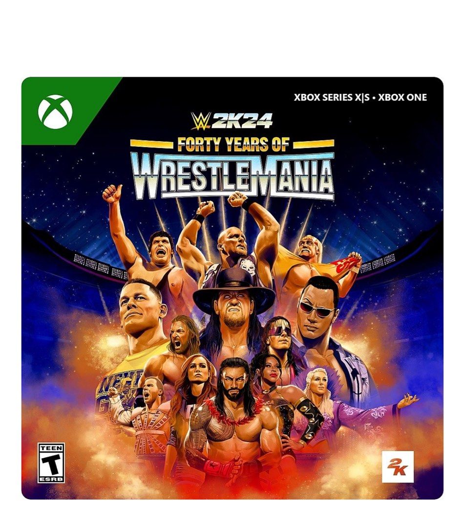 WWE 2K24 [Xbox One/Xbox Series X/S Original Game], Video Gaming, Video ...