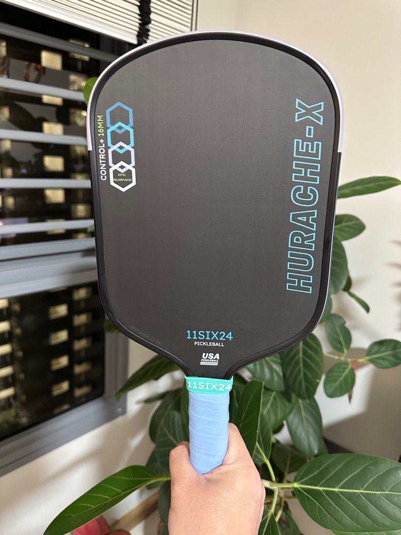 11SIX24 Hurache-X Control+ 16mm Pickleball Paddle, Sports Equipment ...