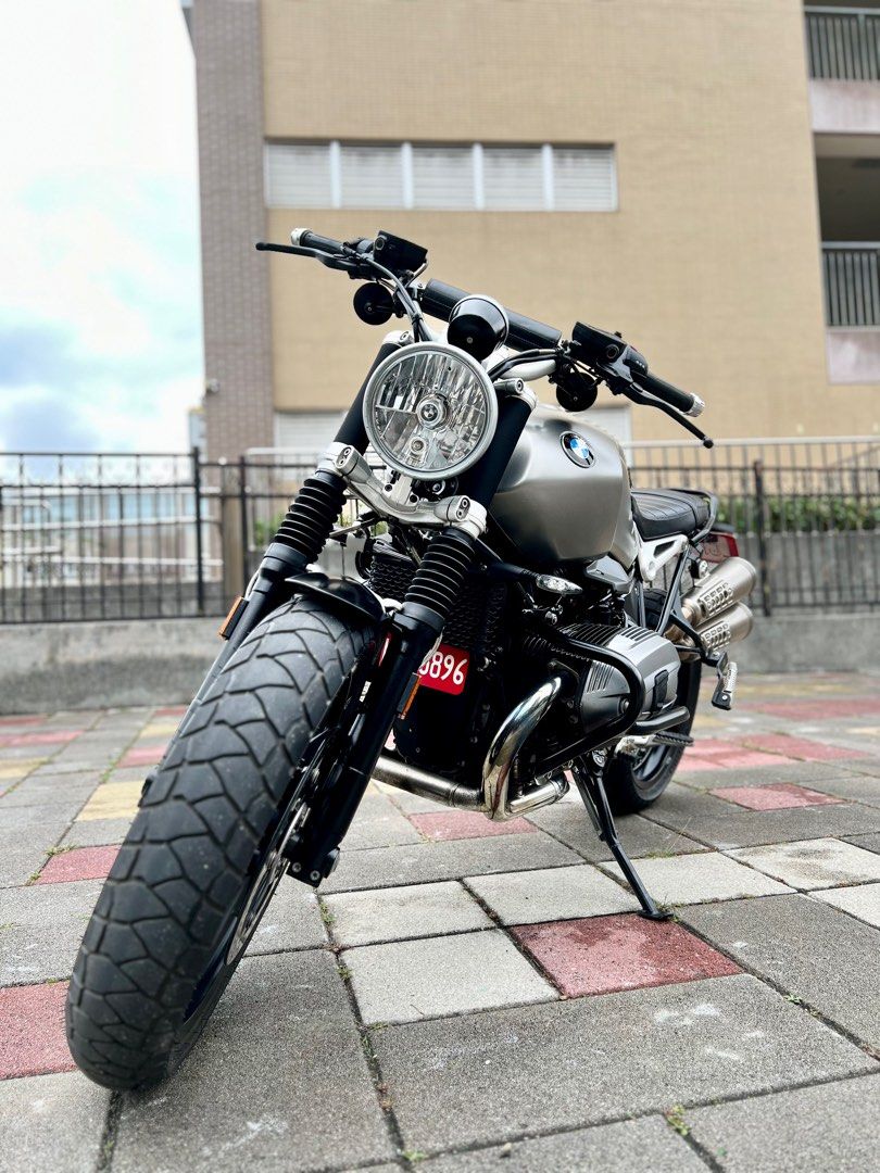 2019 BMW R nineT R9T Scrambler 總代理 Kineo輕量化前後輪框 Ohlins避震 低里程, 機車, 重機在旋轉拍賣