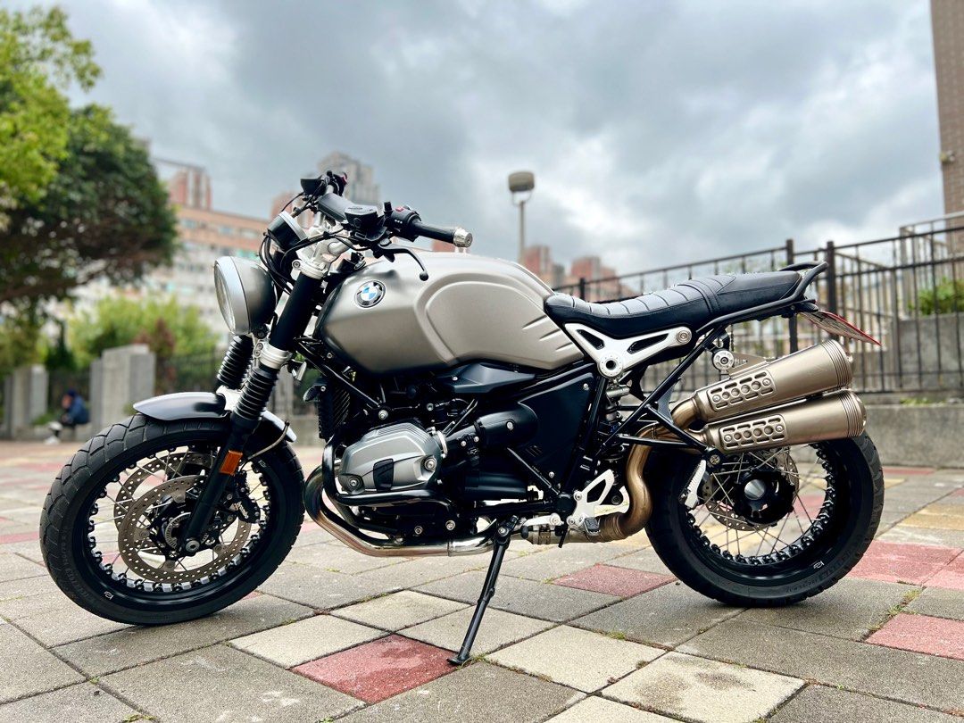 2019 BMW R nineT R9T Scrambler 總代理 Kineo輕量化前後輪框 Ohlins避震 低里程, 機車, 重機在旋轉拍賣