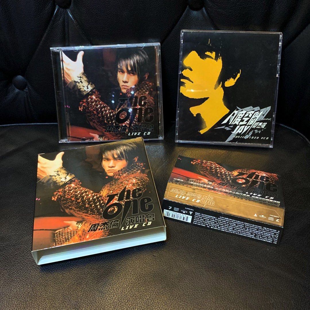 可議價 一手收藏保存良好 周杰倫 Jay Chou 2002 The One 演唱會 Live CD 阿爾發唱片 台灣首批紙盒版 2 CD + 1 VCD 附側標, 書籍、休閒與玩具, 樂器 ...